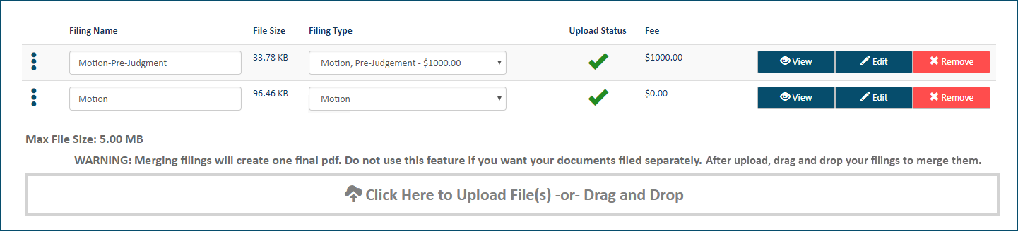 Separate Merged Documents